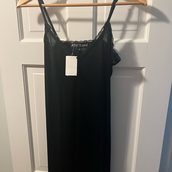 Betsey Johnson | Intimates & Sleepwear | Betsy Johnson Black Slip Nwt ...
